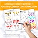 30+ Counting Kindergarten Math Common Core Worksheets, Number Sense ...