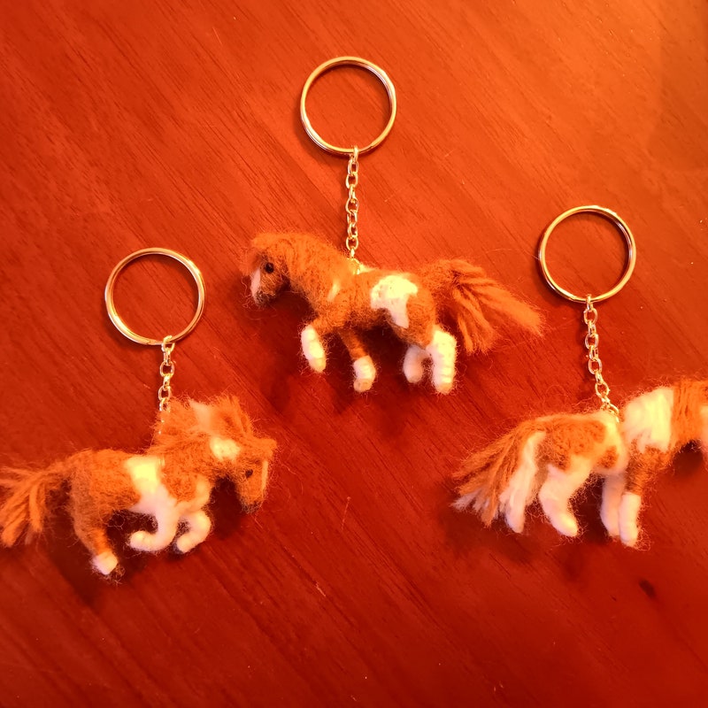 Felt Keychain - Etsy