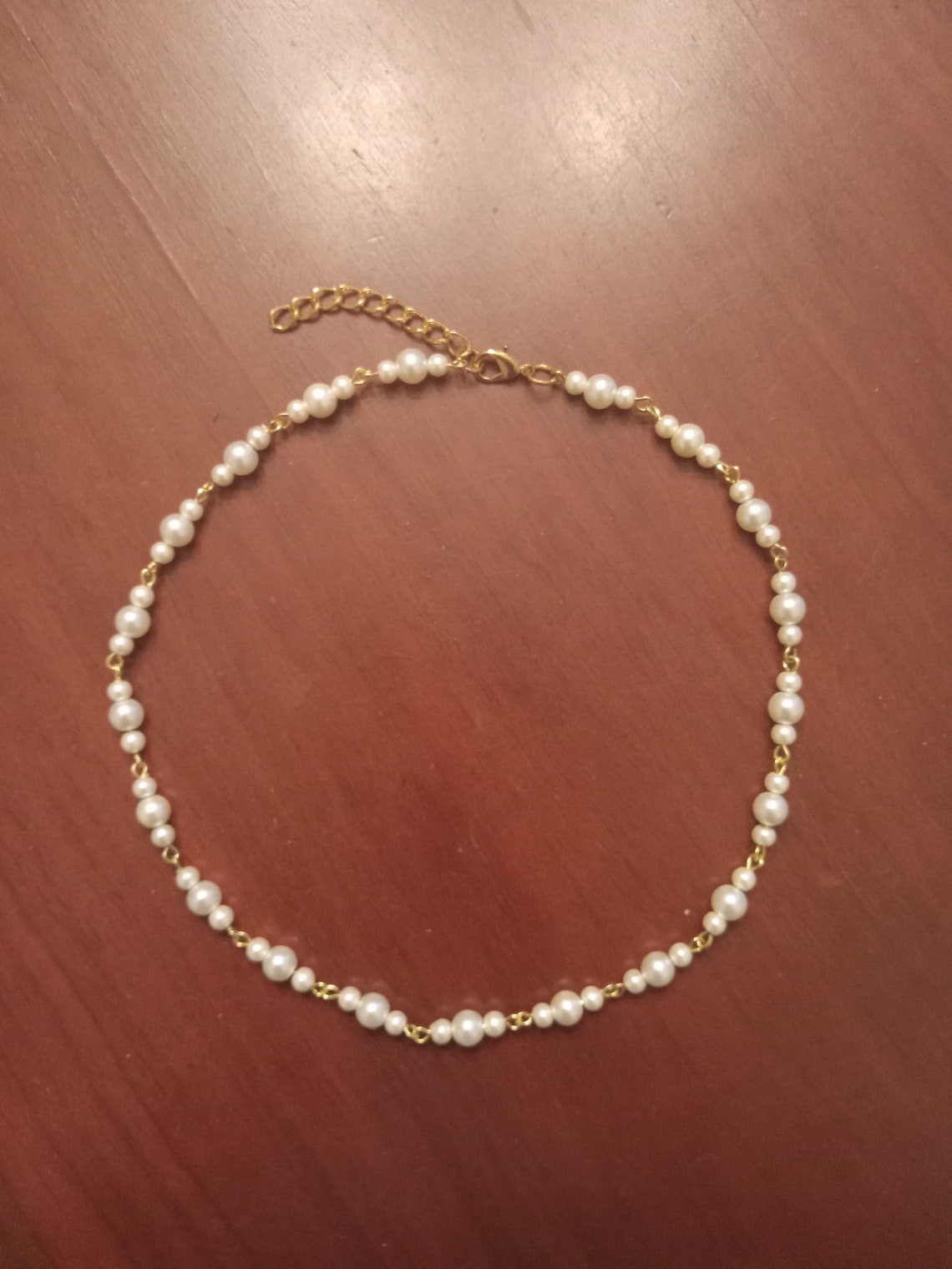Classic Simple Pearl Jewelry Set, Handmade - Etsy
