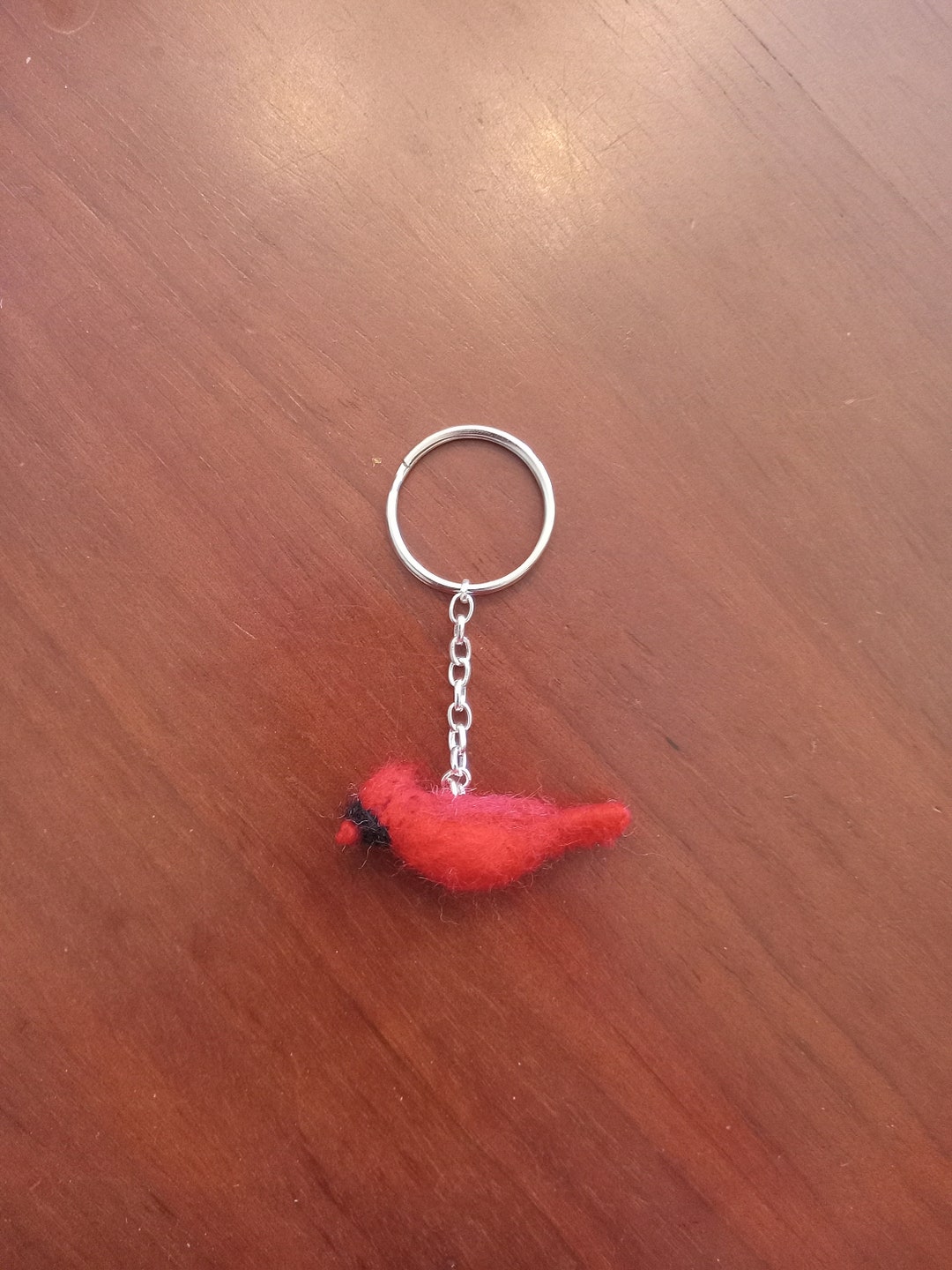 Cardinal Keychain - Etsy