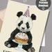 A Set of 5 Happy Birthday Animal Watercolor Cards for Kids, Digital ...
