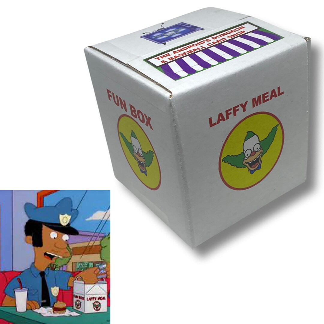 Laffy Meal Gift Box the Simpsons Box - Etsy