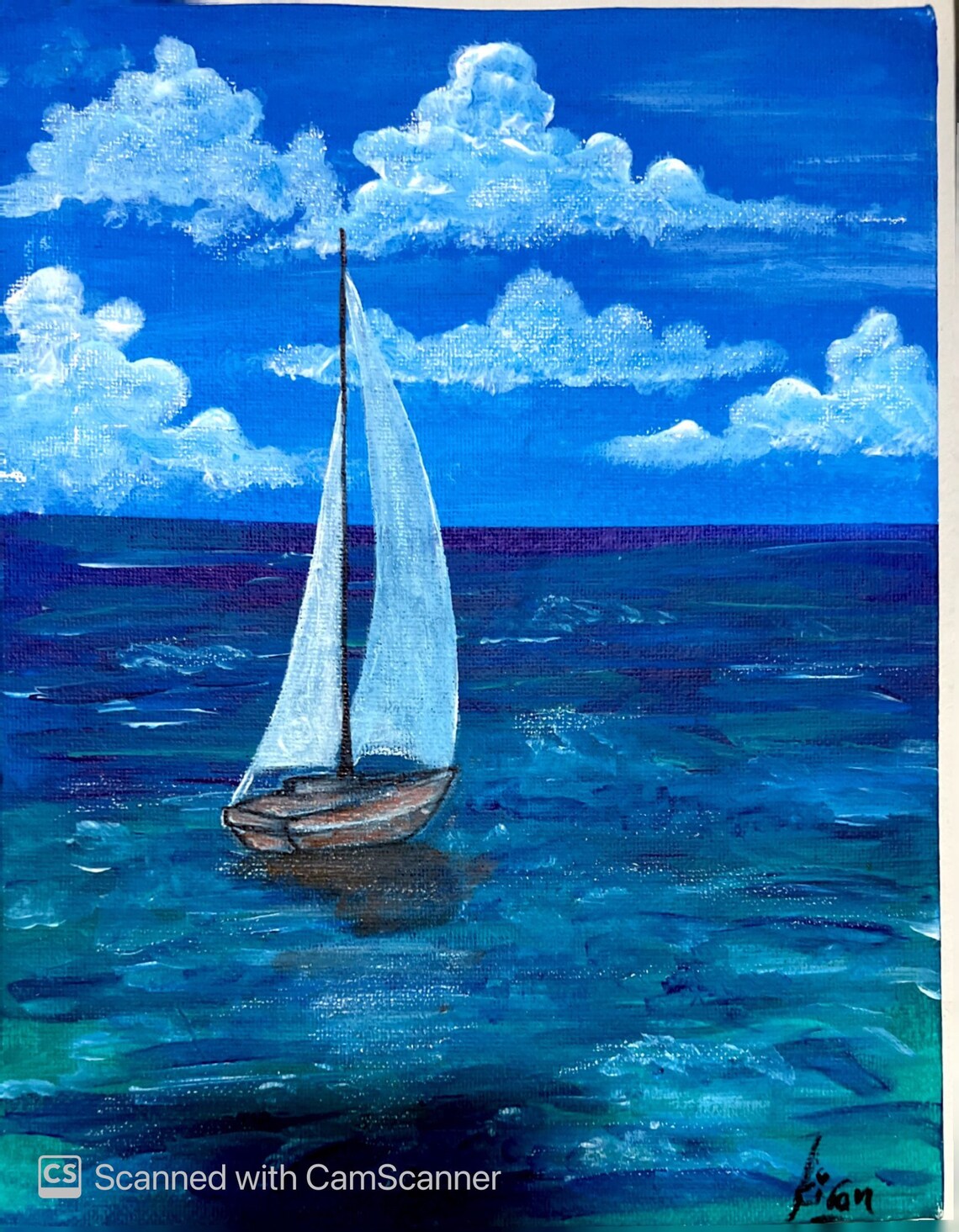Sea Painting - Etsy