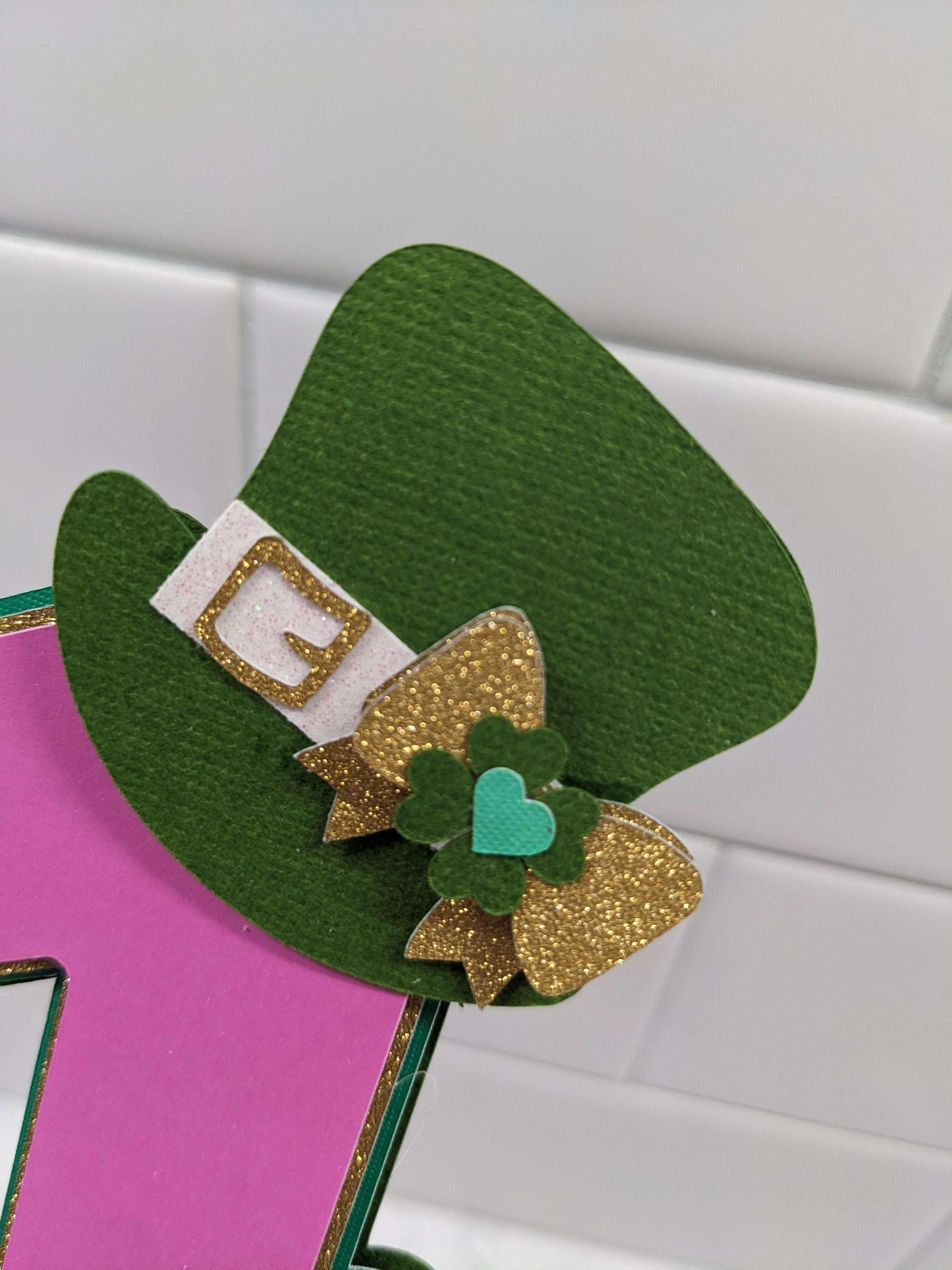 Lucky One Cake Topper, Lucky One First Birthday, Lucky One Birthday ...