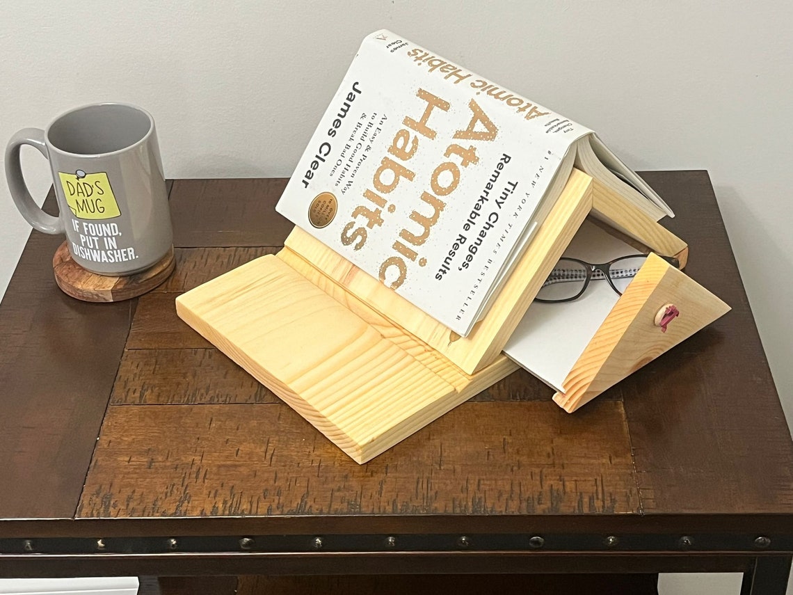 Personalized Wooden Book Wedge - Etsy