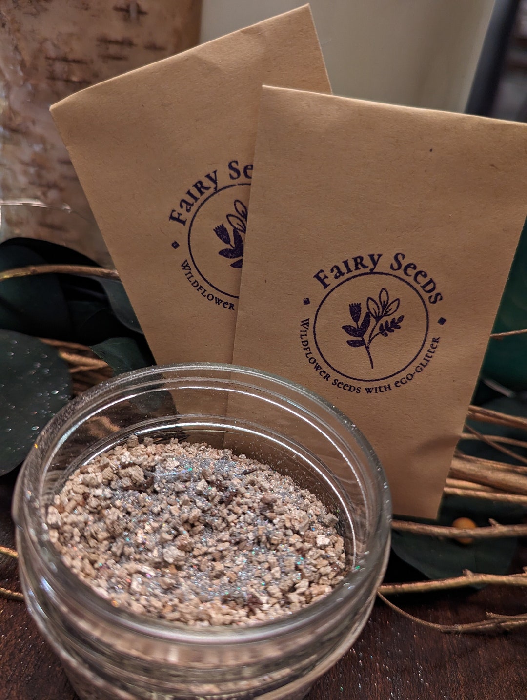 Fairy Seeds - Wildflower Seed Packets With Eco-glitter! - Etsy