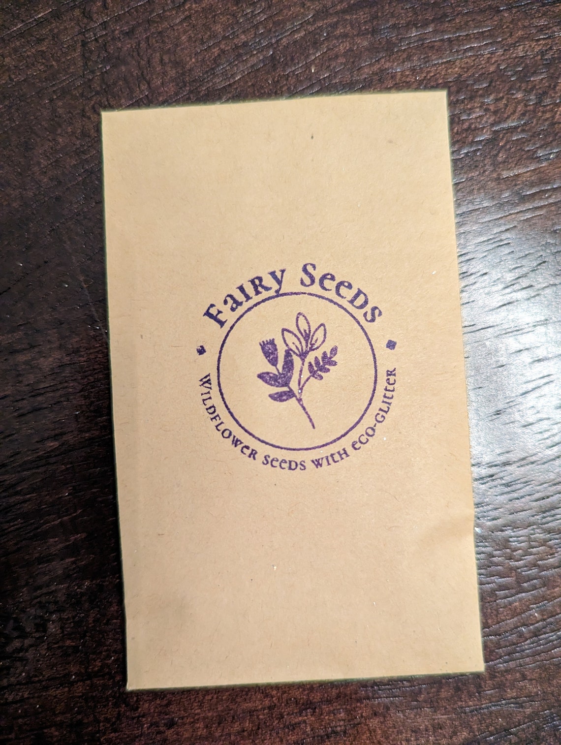 Fairy Seeds Wildflower Seed Packets With Eco-glitter - Etsy