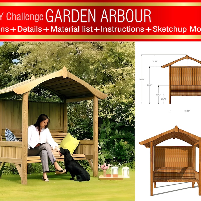 Arbour Garden Furniture - Etsy