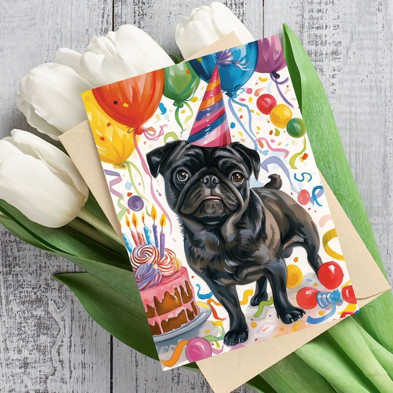 Pug Birthday - Etsy