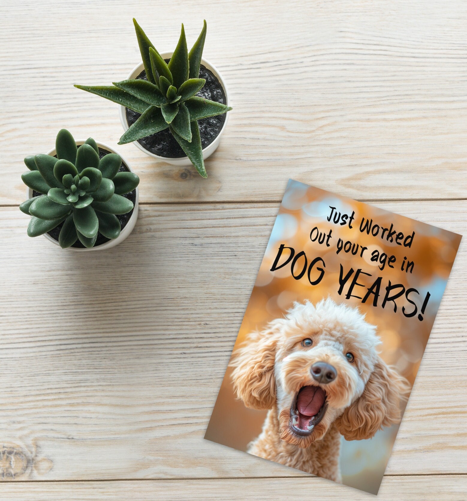 Goldendoodle Birthday Card, Goldendoodle Card, Birthday Dog Card ...
