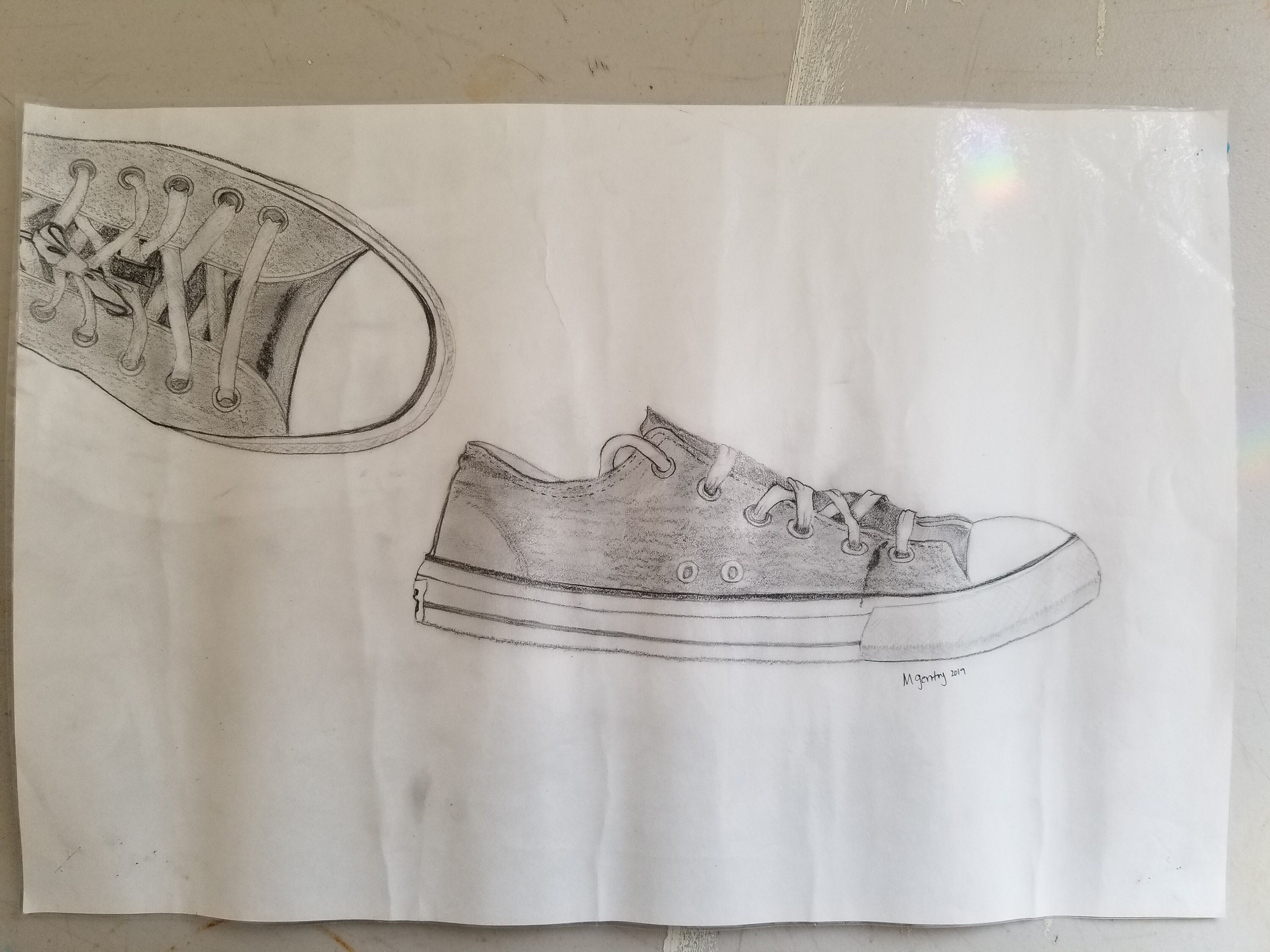 Converse All Star Logo Drawing