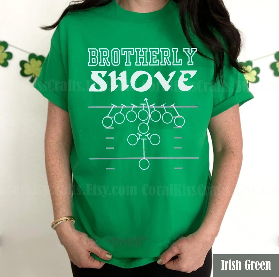Brotherly Shove T-shirt Tush Push Shirt Eagles Shirt Retro - Etsy