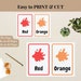 Colours Flash Cards - Vibrant Digital Download - Fun Learning Tool for ...