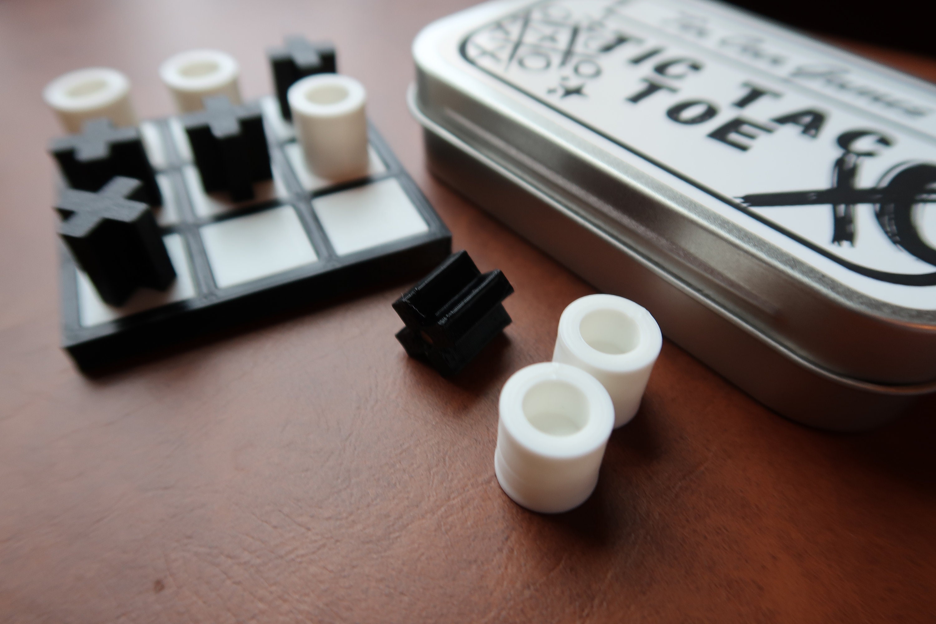 Mini Tic Tac Toe Magnetic, Self-centering - Etsy