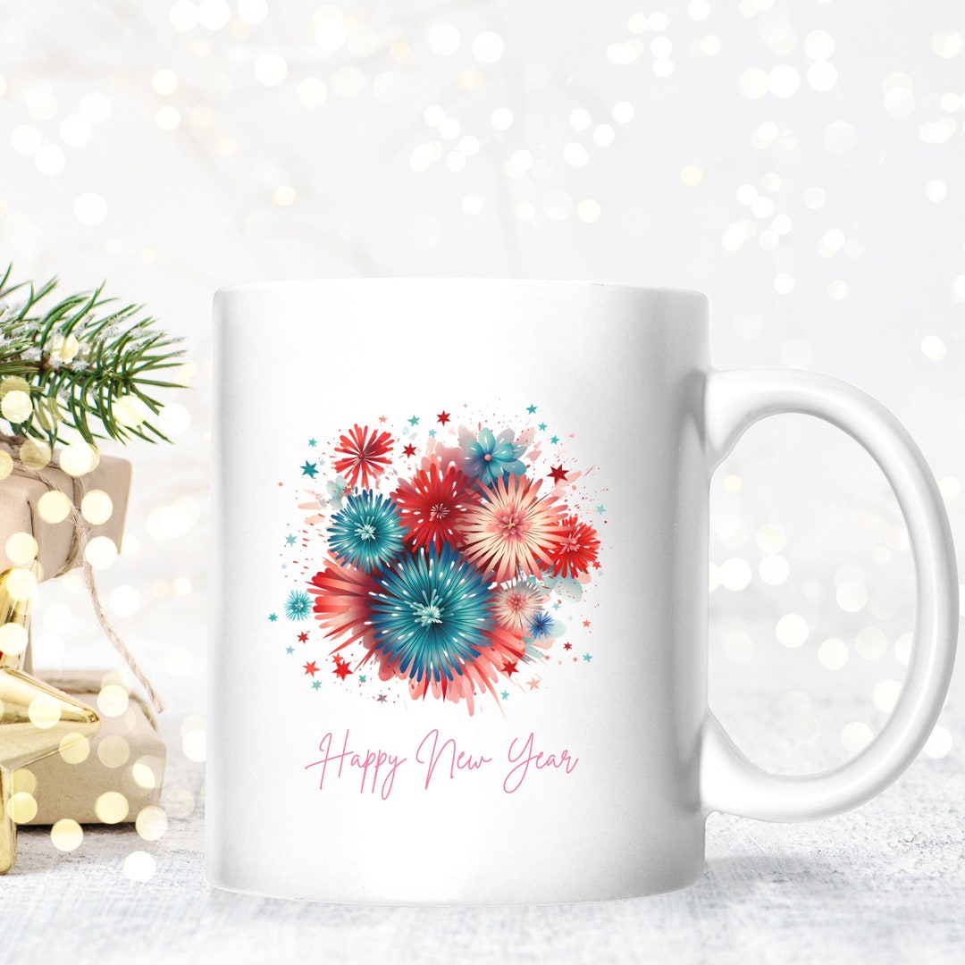 New Year Mug, Holiday Mug, Motivational Mug, Gift for Friend, New Year ...