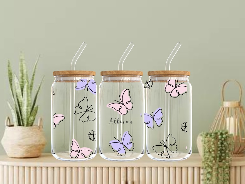 Personalized Libbey Glass Iced Coffee Mug, Bridesmaid Proposal Gift ...