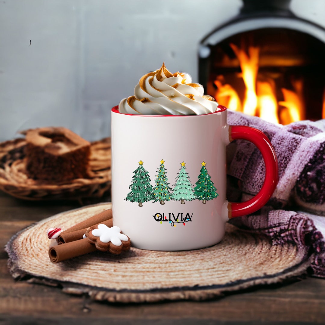 Personalized Hot Cocoa Mug, Personalized Funny Christmas Mug, Christmas ...
