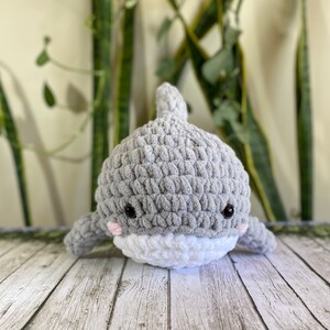 Shark Crochet Pattern for Beginners Crochet Pattern PDF Shark Pattern ...