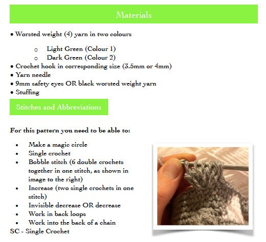 Crocodile Crochet Pattern Australian Animal Pattern Crochet Beginner ...