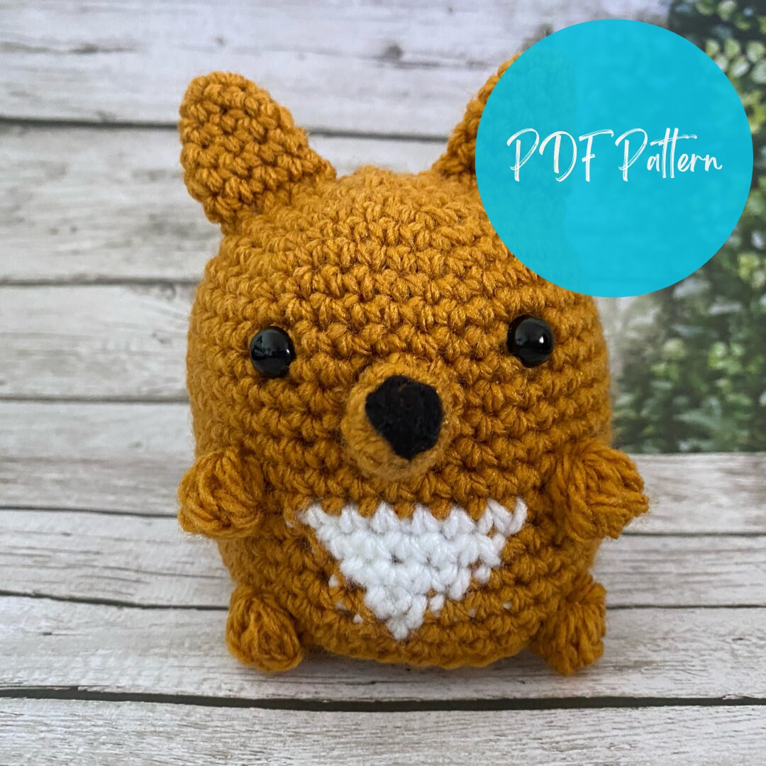 Dingo Crochet Pattern Australian Animal Pattern Crochet Beginner ...