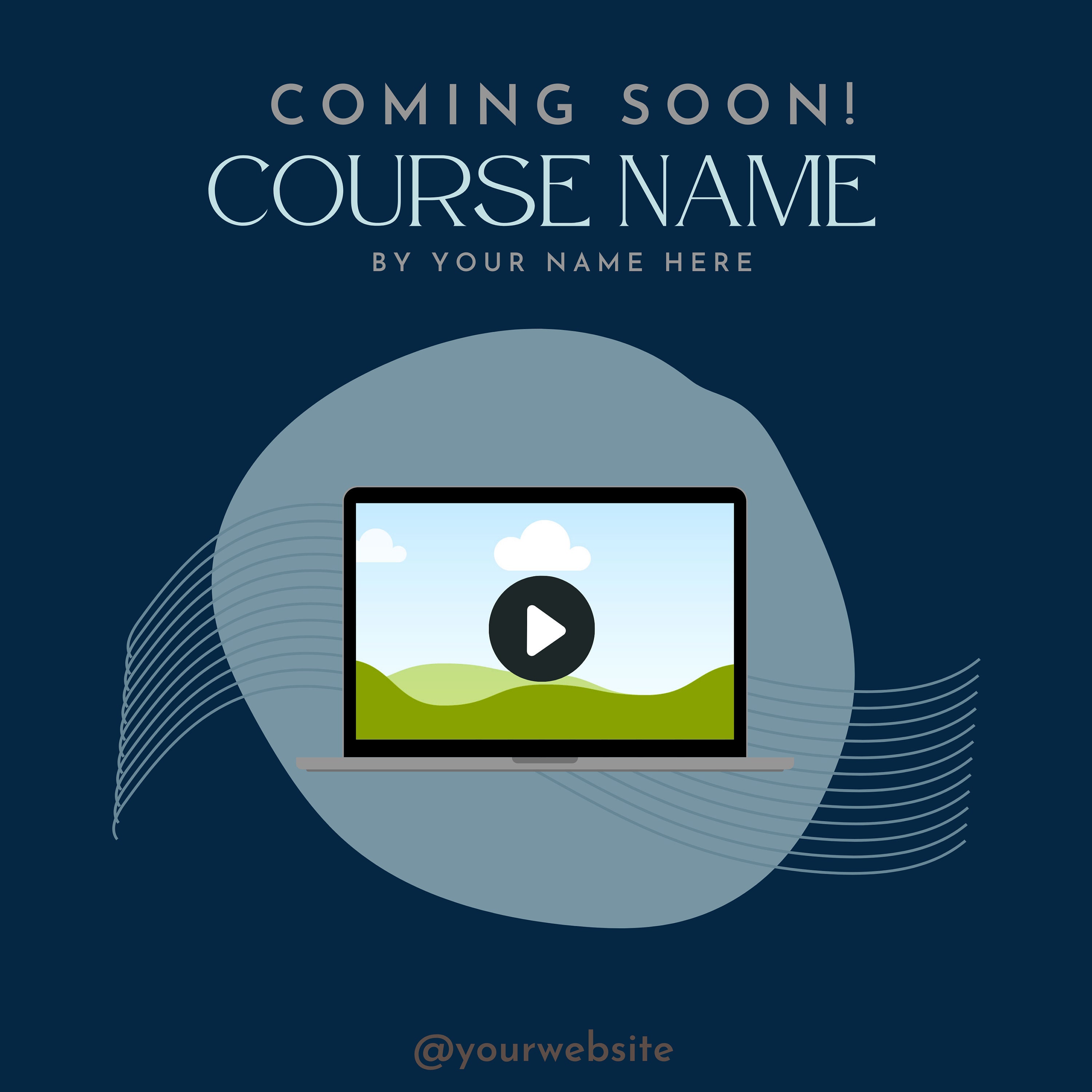 Social Media Template, Instant Download, Small Business Template ...