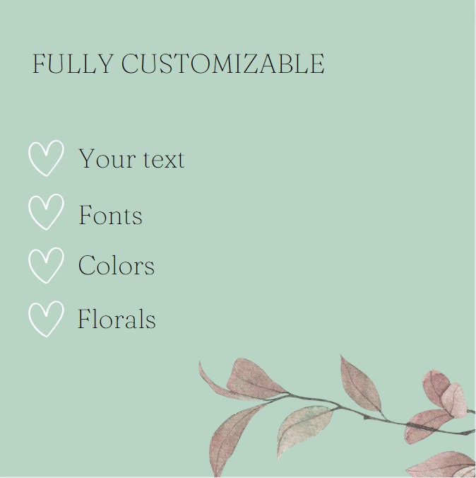 Wedding Invitation Template, Invitation Template, Instant Download ...