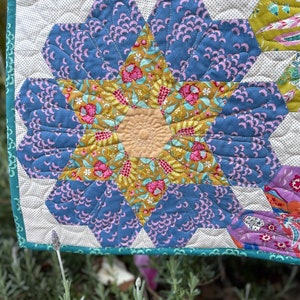 Big Blooms EPP Quilt - PDF Pattern - Etsy