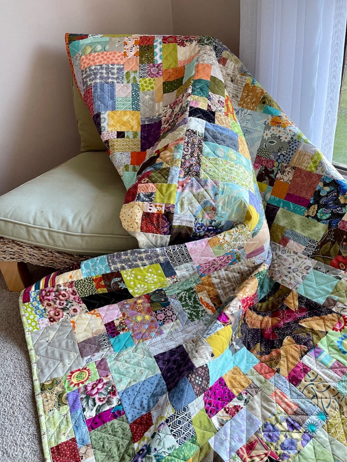 Scrap Quilt PDF Pattern - Etsy Canada