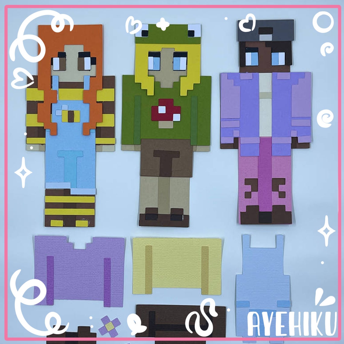 Minecraft DIGITAL SVG File Download, PNG Layered, Gaming, Gamer ...