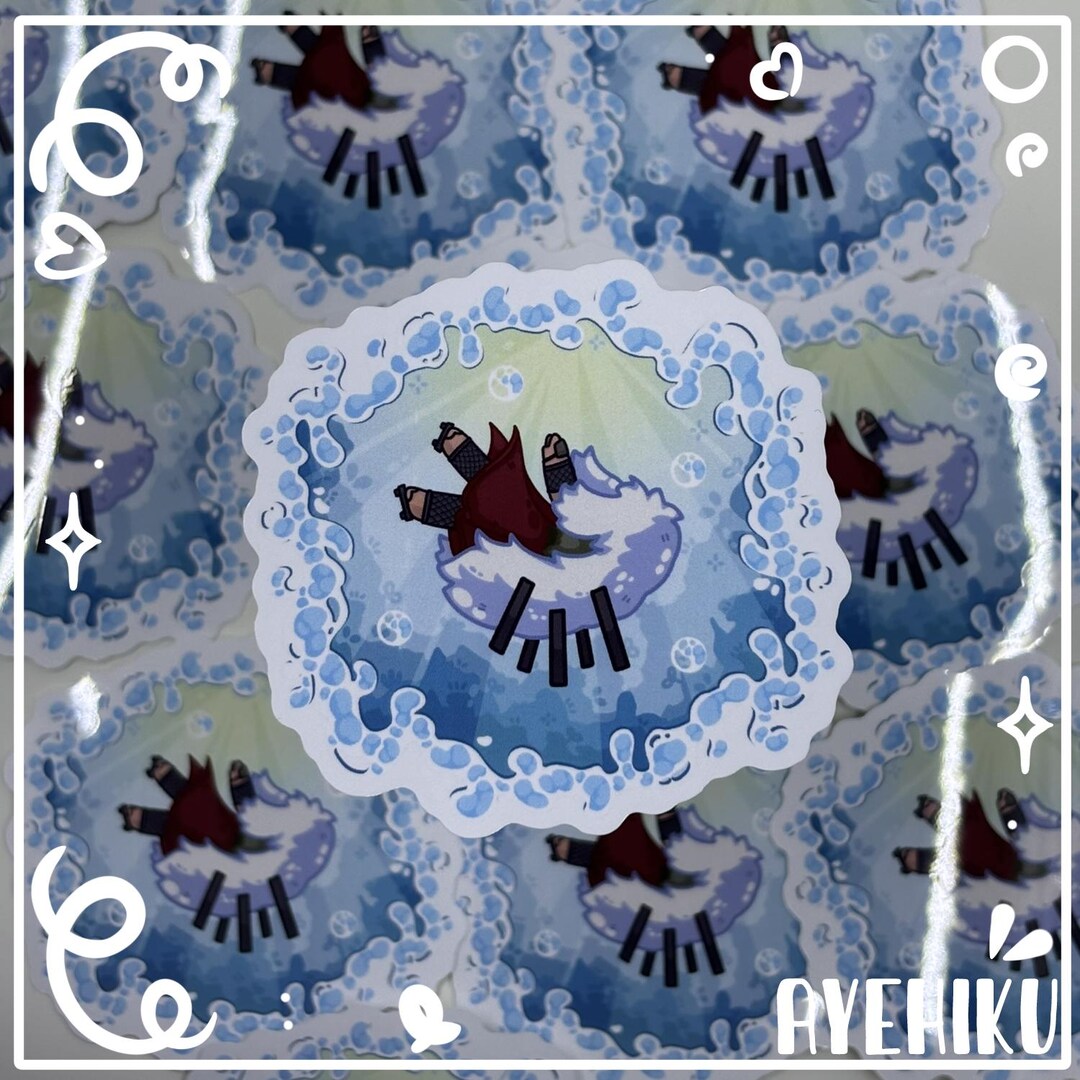 Pervy Sage Glossy Vinyl Sticker: Kawaii Anime Decal - Etsy