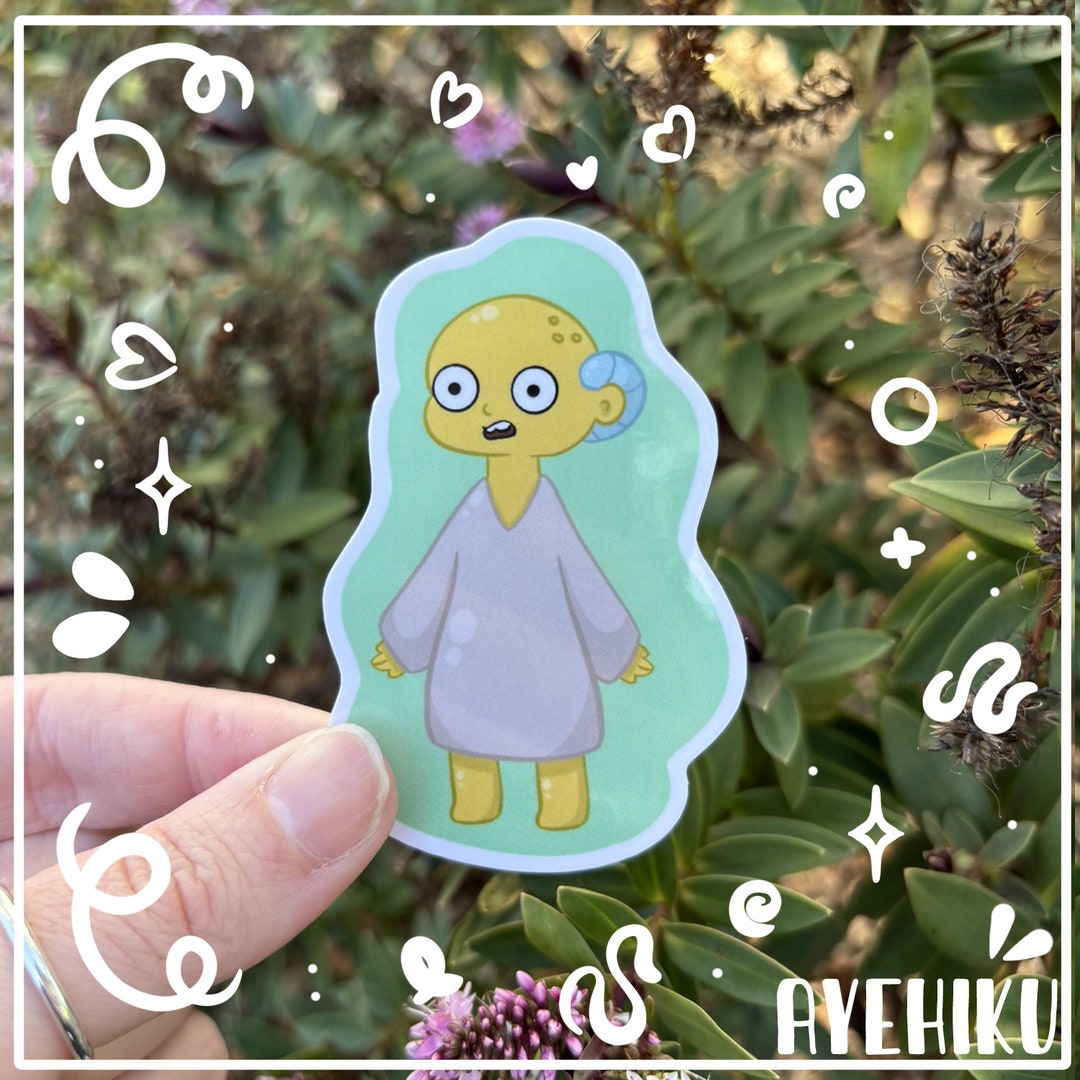 Burns Cute Vinyl Sticker | Gloss| Kawaii | - Etsy