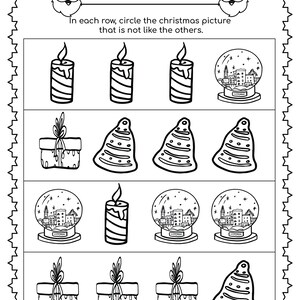 130 Plus Pages of Christmas Activity Coloring Pages for Kid's and Adult ...