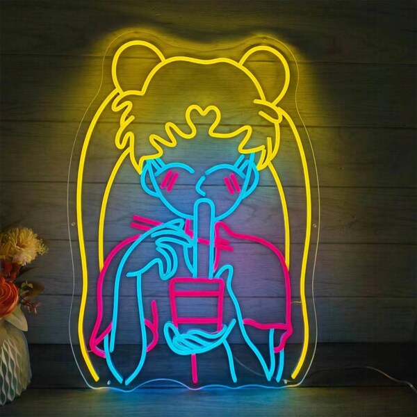 Sailor Moon Neon Sign - Etsy