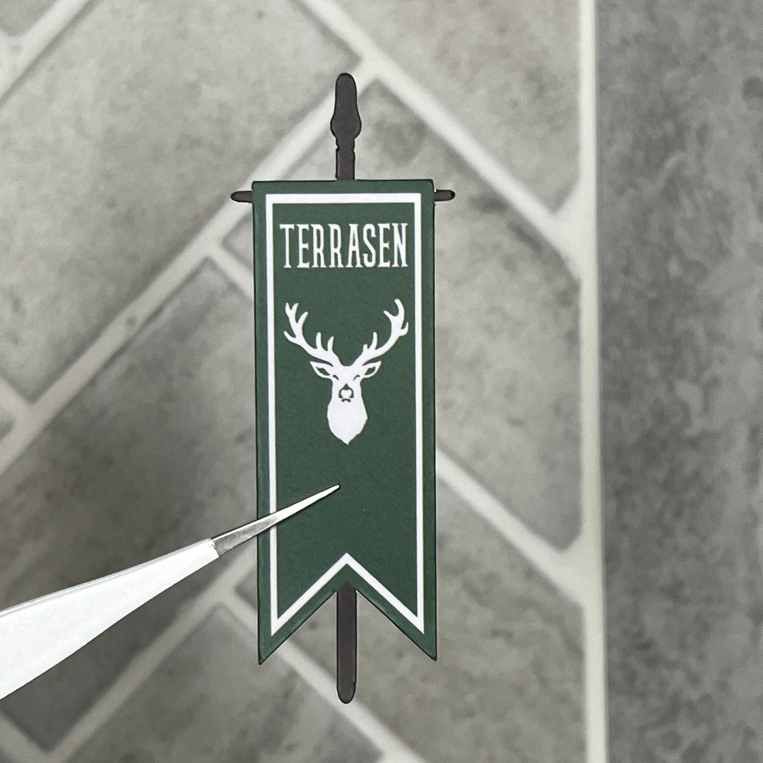 Terrasen Flag Sticker A Court of Thorns and Roses Series - Etsy