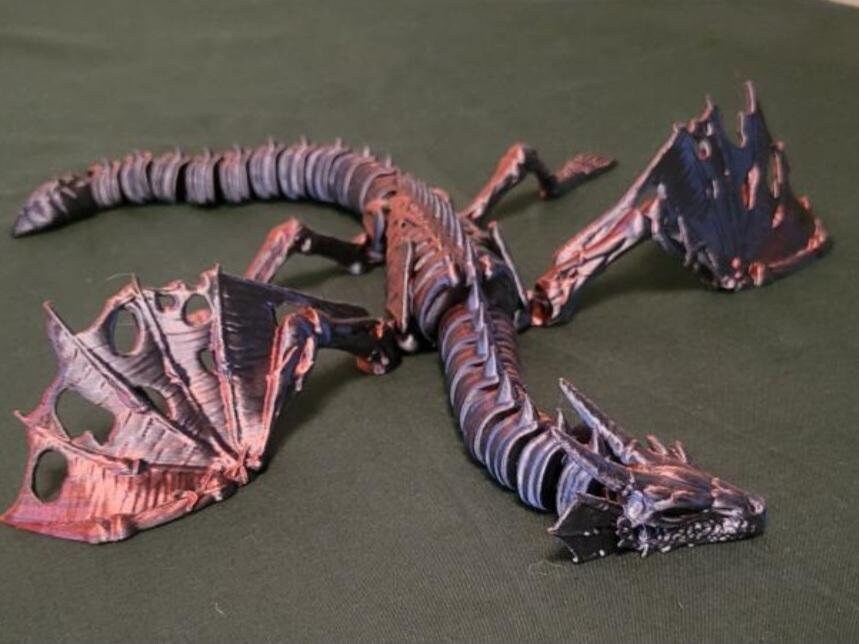 Flexi Bone Dragon - Etsy