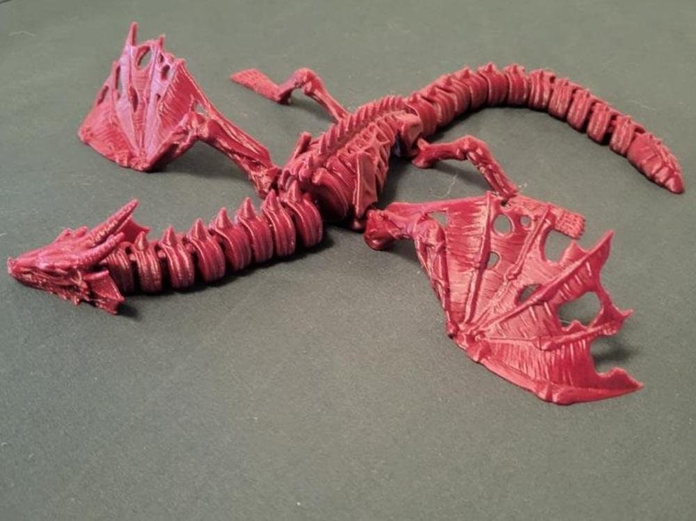 Flexi Bone Dragon - Etsy
