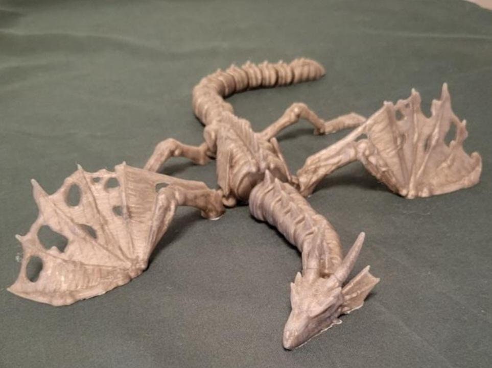 Flexi Bone Dragon - Etsy