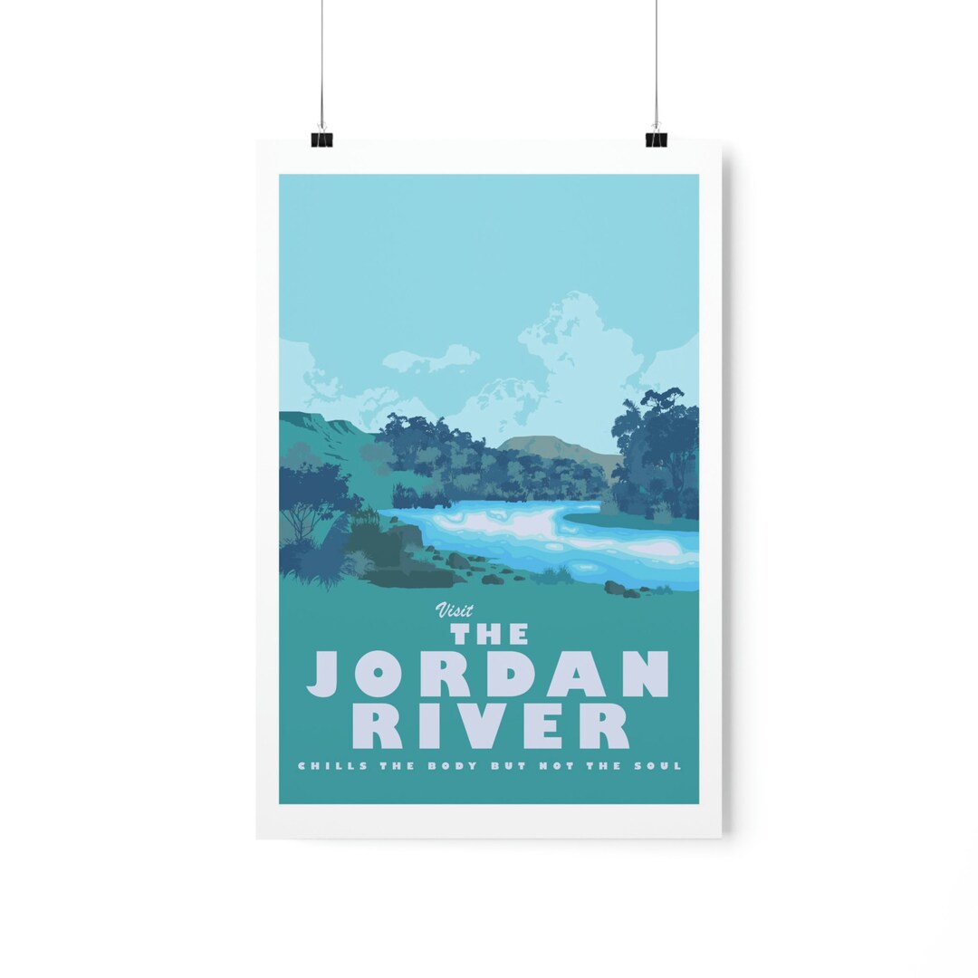 Jordan River Chills the Body but Not the Soul Holy Land - Etsy