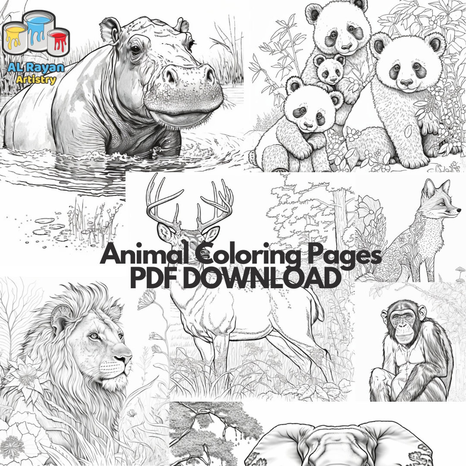 Printable Animal Coloring #25 Pages | Animal Coloring Pages for Kids ...