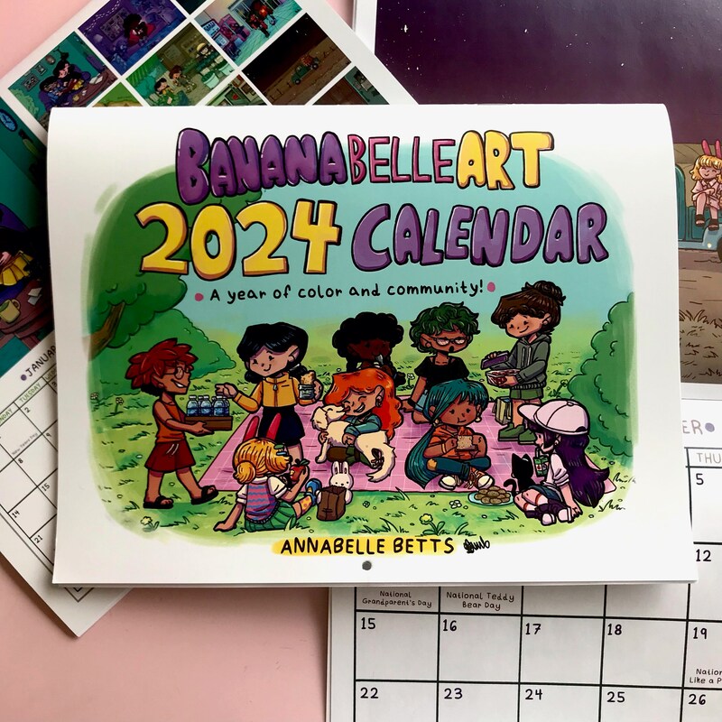Art Calendar - Etsy