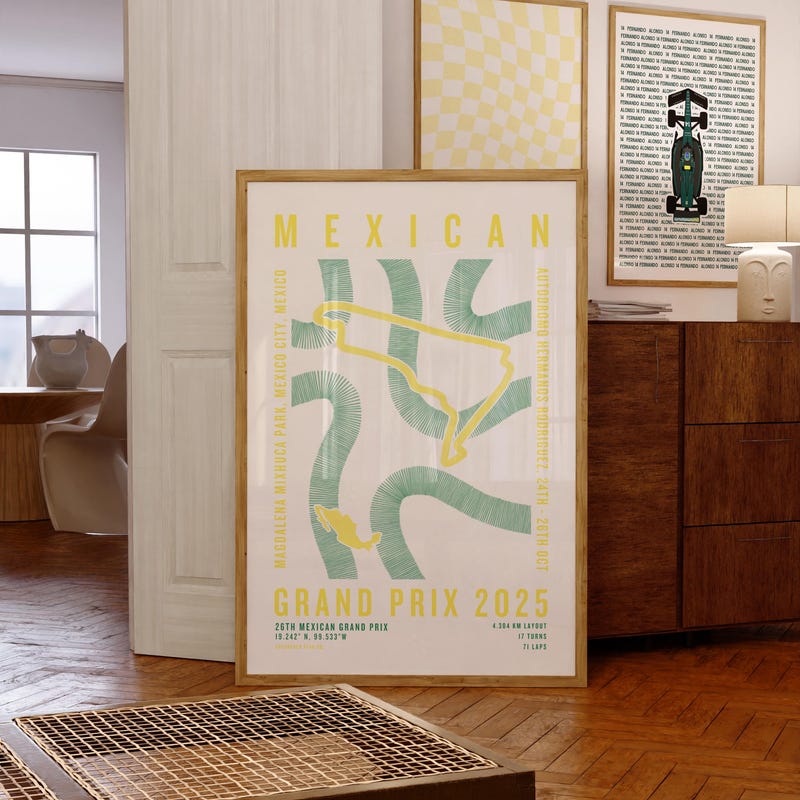 A1 Poster Mexico - Etsy