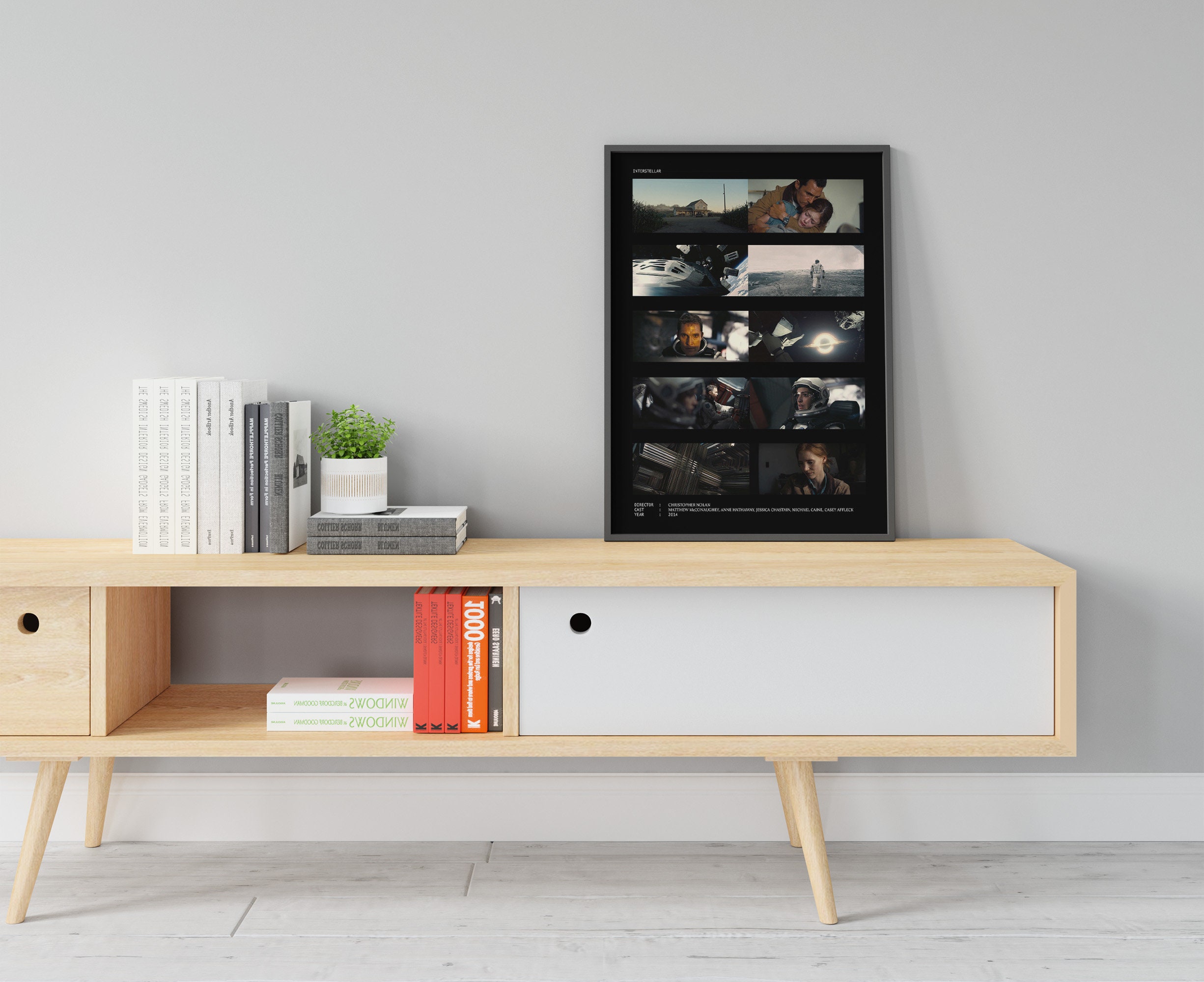 Interstellar - Movie Wall Art Poster, Interstellar Movie Scenes Poster ...