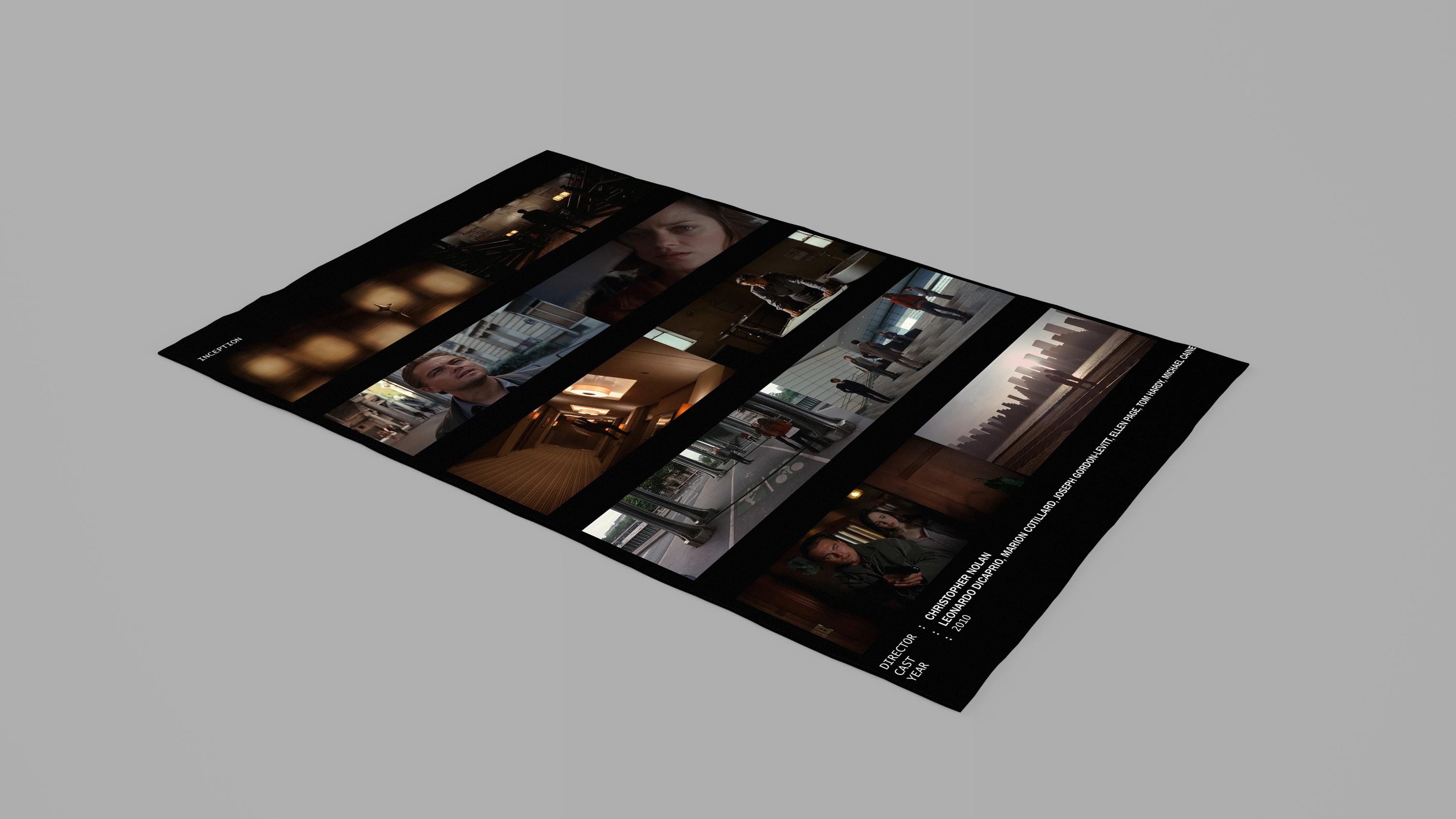 Inception - Movie Wall Art Poster, Inception Movie Scenes Poster, Sci ...