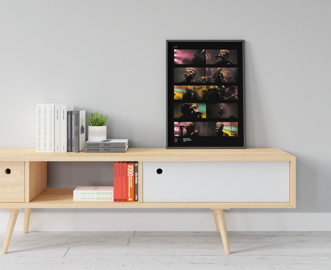 Radiohead Creep Music Video Poster, Creep Music Video Scenes Poster ...