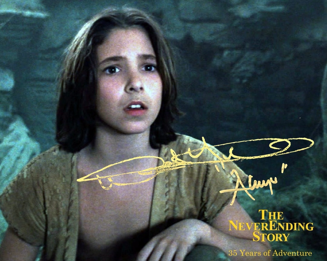 Autographed 8x10 Photo of Noah Hathaway as Atreyu in the - Etsy UK