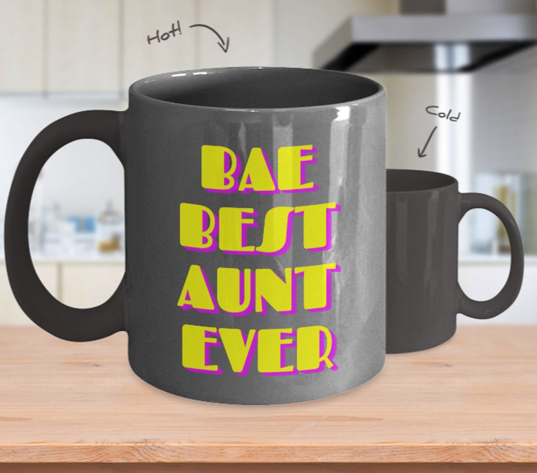 Aunt Gift for Any Occasion; BAE - Best Aunt Ever 11oz & 15oz Mugs ...