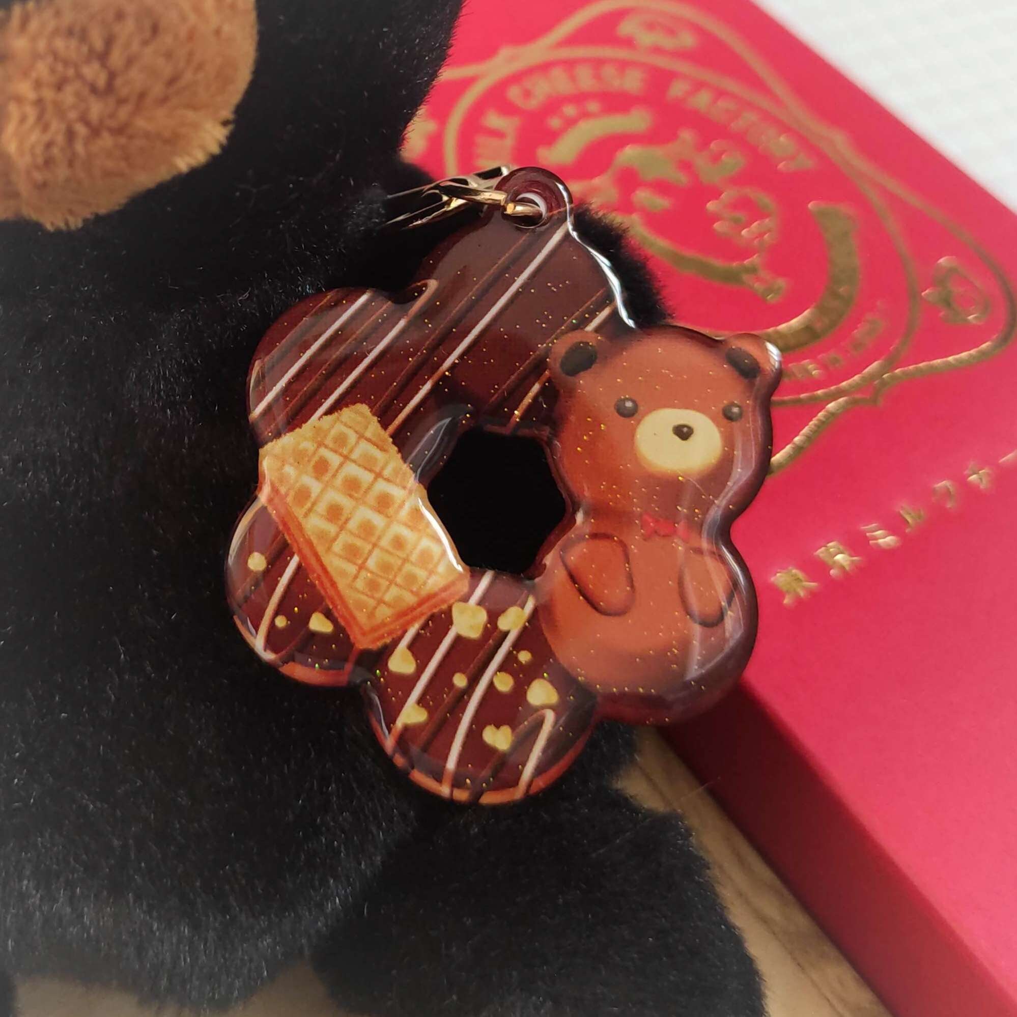 Original Mochi Donut Bears Acrylic Keychain - Etsy