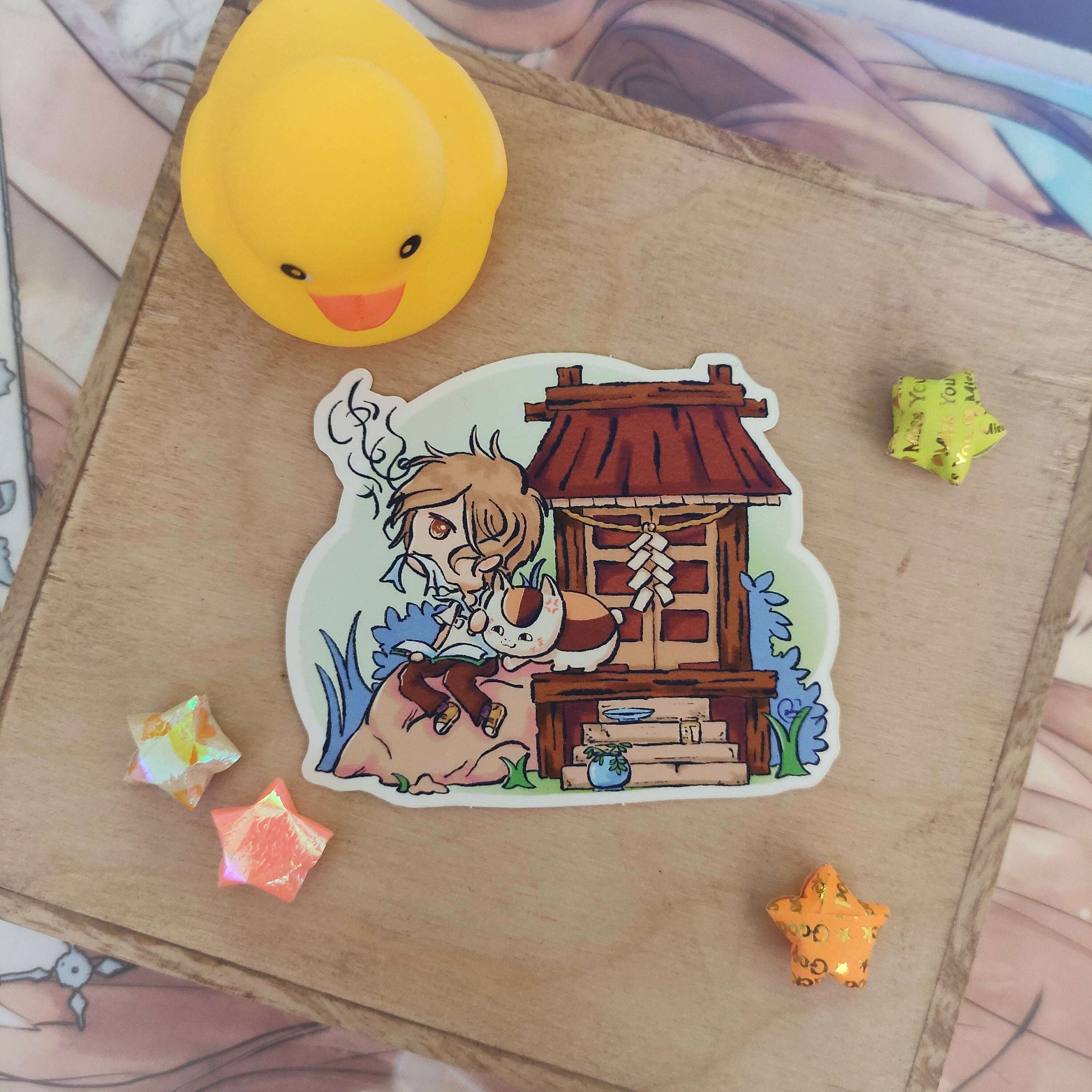 Vinyl Stickers Princess Tutu, Natsume, Kirby, GBF Noa, Strawberry Dress ...