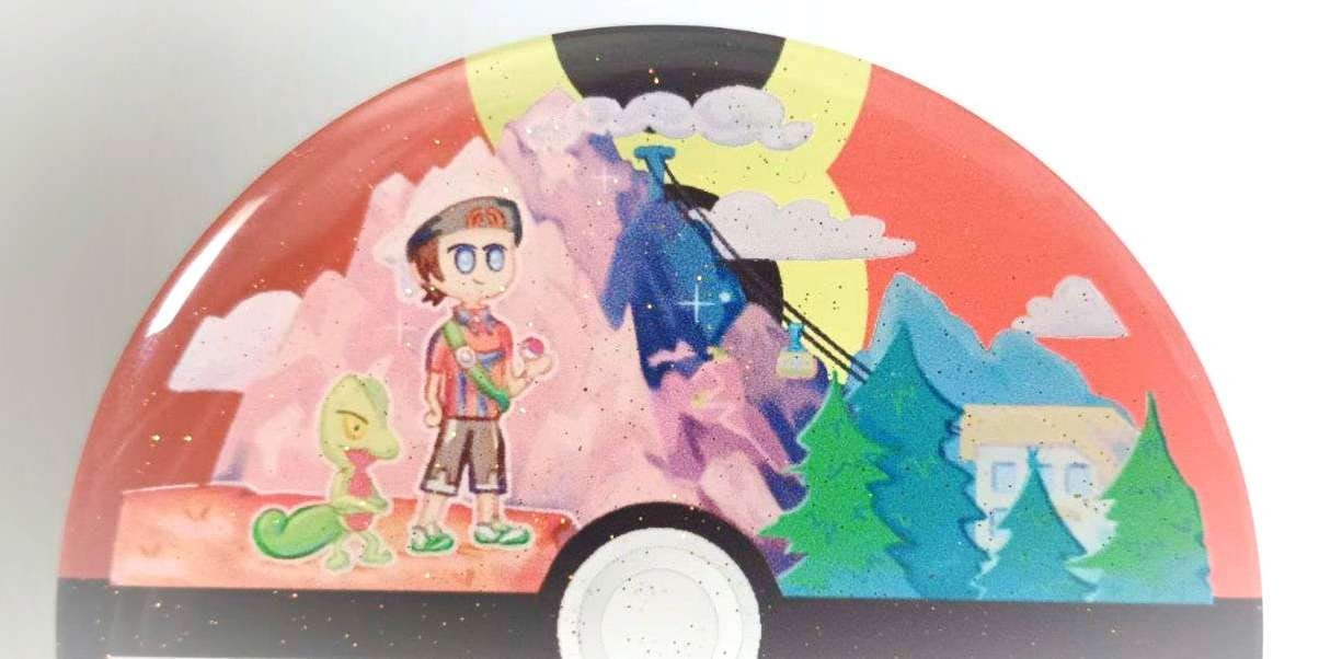 Pokemon Trainer Pokeball Acrylic Standee - Etsy