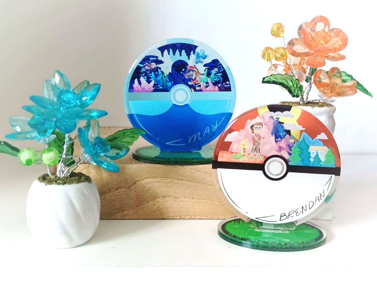 Pokemon Trainer Pokeball Acrylic Standee - Etsy